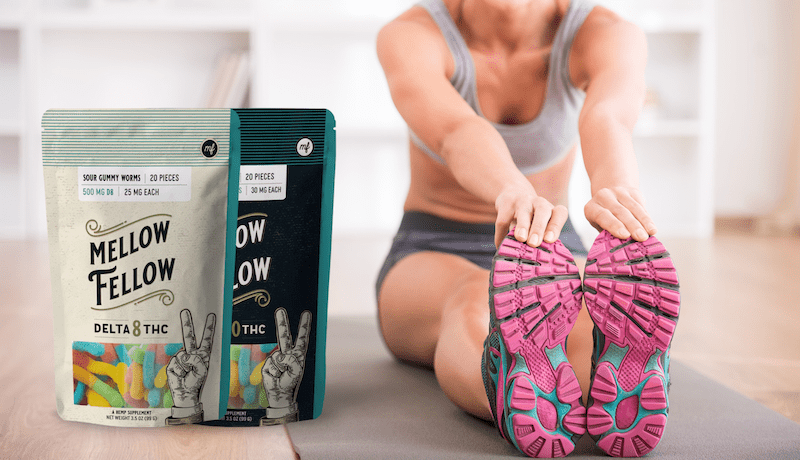 Sour Gummy Worms Edibles - Mellow Fellow