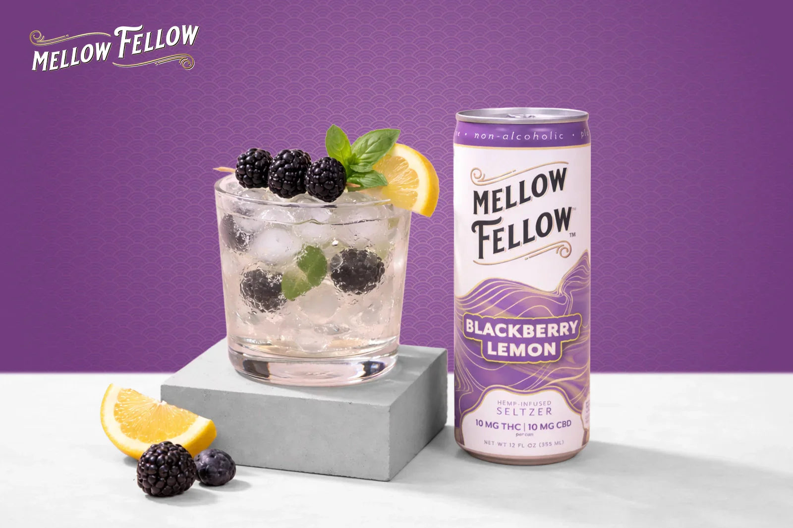 Simple Mocktail Recipes For Dry January with Cannabis - Mellow Fellow