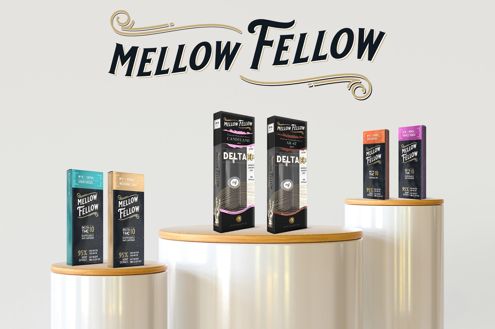 How To Use The Mellow Fellow Delta 10 THC Disposable Vape - Mellow Fellow