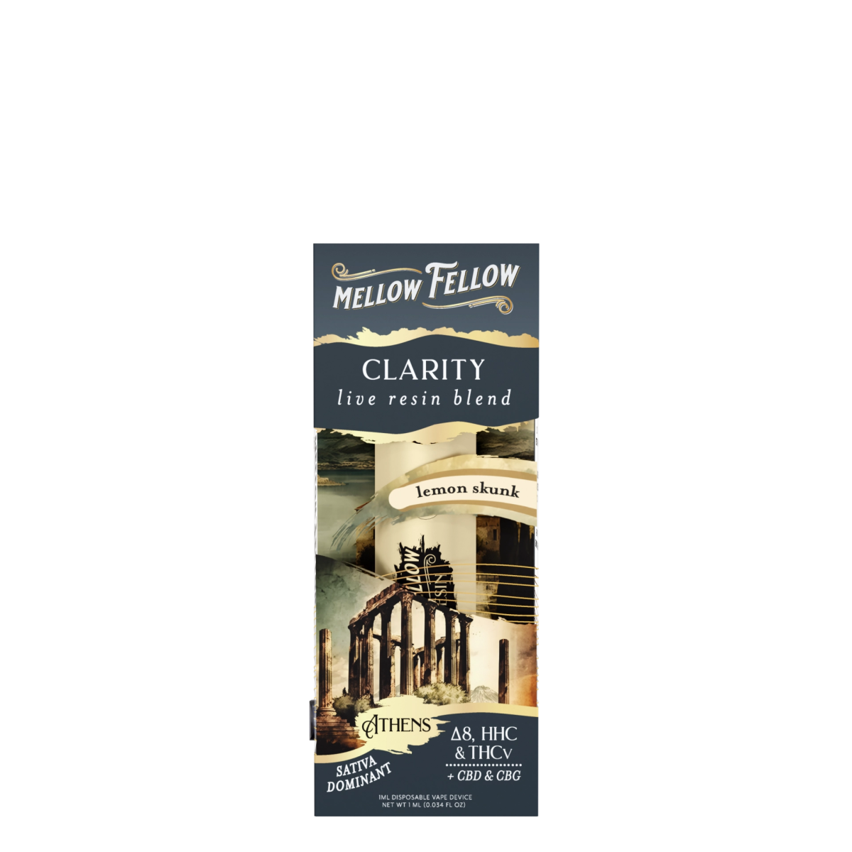 Clarity Blend - Destination: Athens - Live Resin 1ml Disposable Vape ...