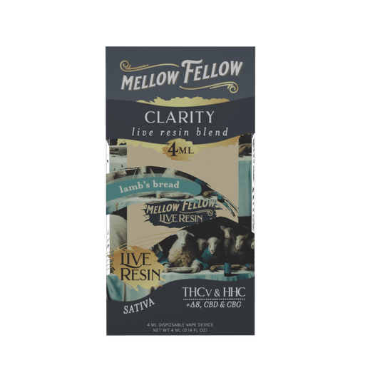 Clarity Blend 4ml Live Resin Disposable Vape - Lamb's Bread (Sativa ...