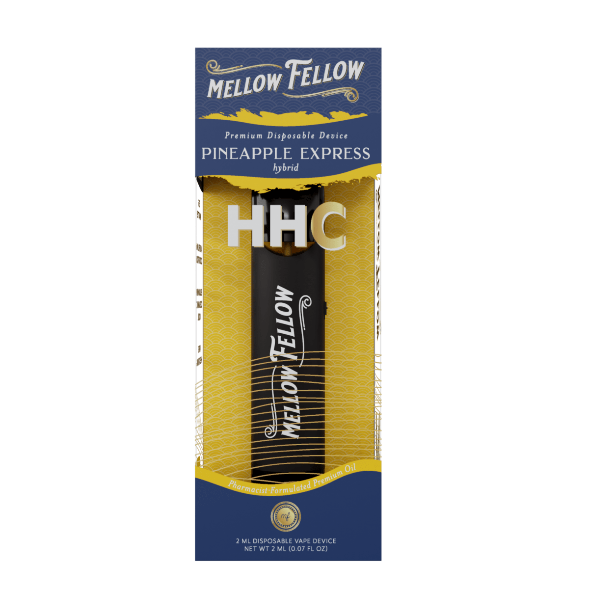 HHC Premium 2ml Disposable Vape - Pineapple Express (Hybrid) - Mellow ...