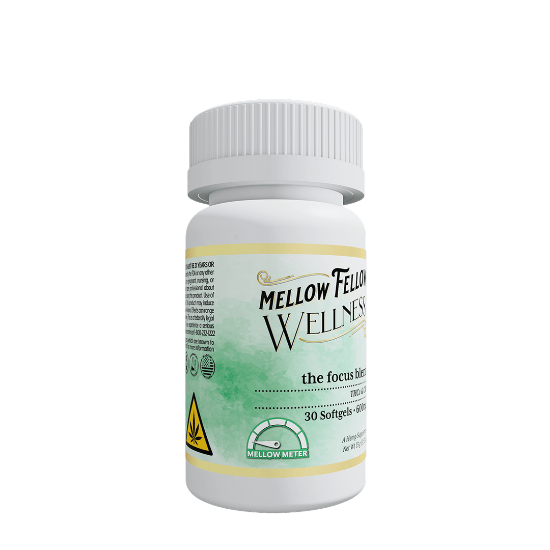 Wellness Softgel Capsules - Illuminate: The Focus Blend - 600mg - 30 ct ...